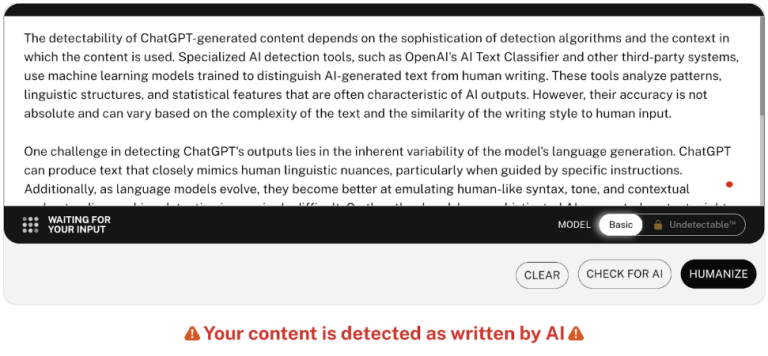 Can ChatGPT Be Detected? Exploring AI Content Detection